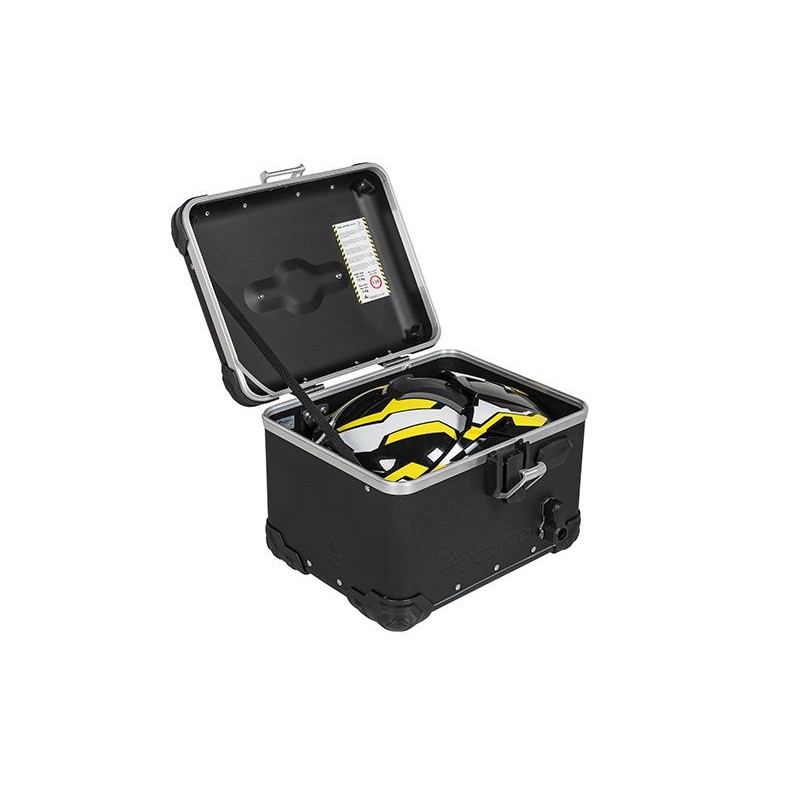 Topcase ZEGA Evo "And-Black" 38 litres avec Rapid Trap